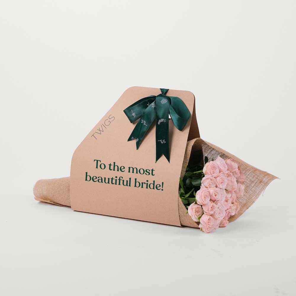 Bombastic Spray Rose Pink Flowers Bunch – TWIGS