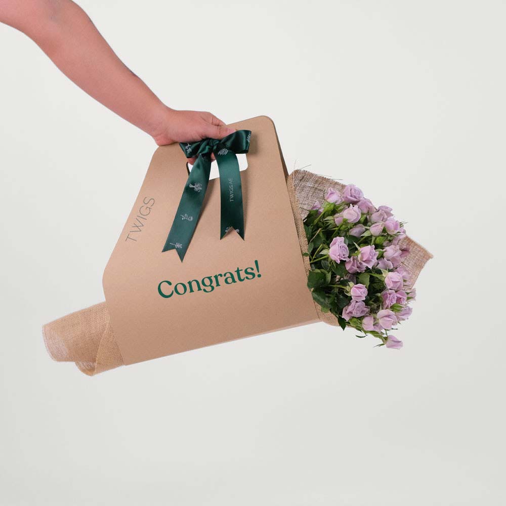 Silver Shadow Spray rose Flowers Bunch – TWIGS